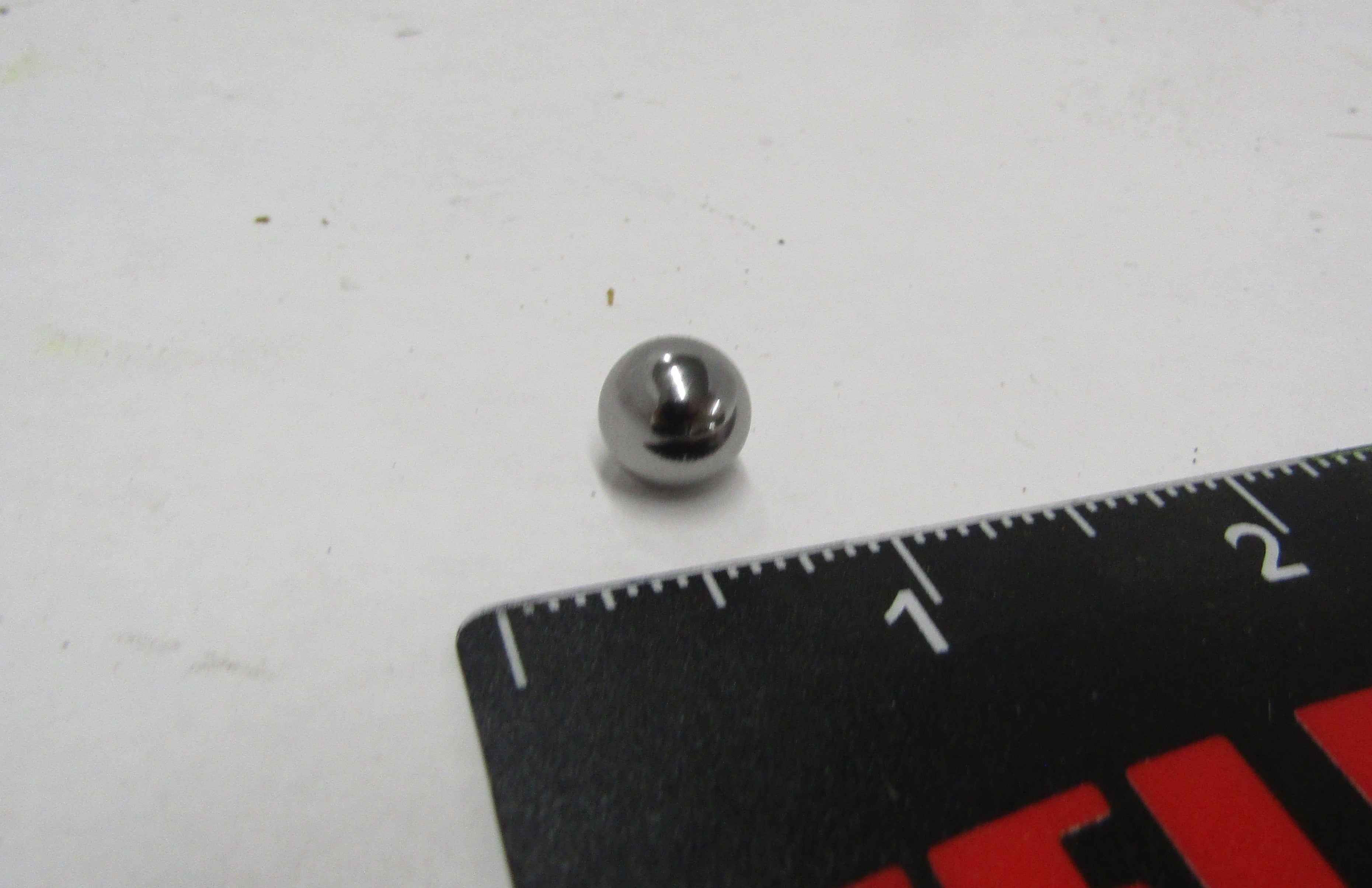 239-14 IMPRESSION BALL - 10 MM GRADE 25 CHROME STEEL – Teleweld